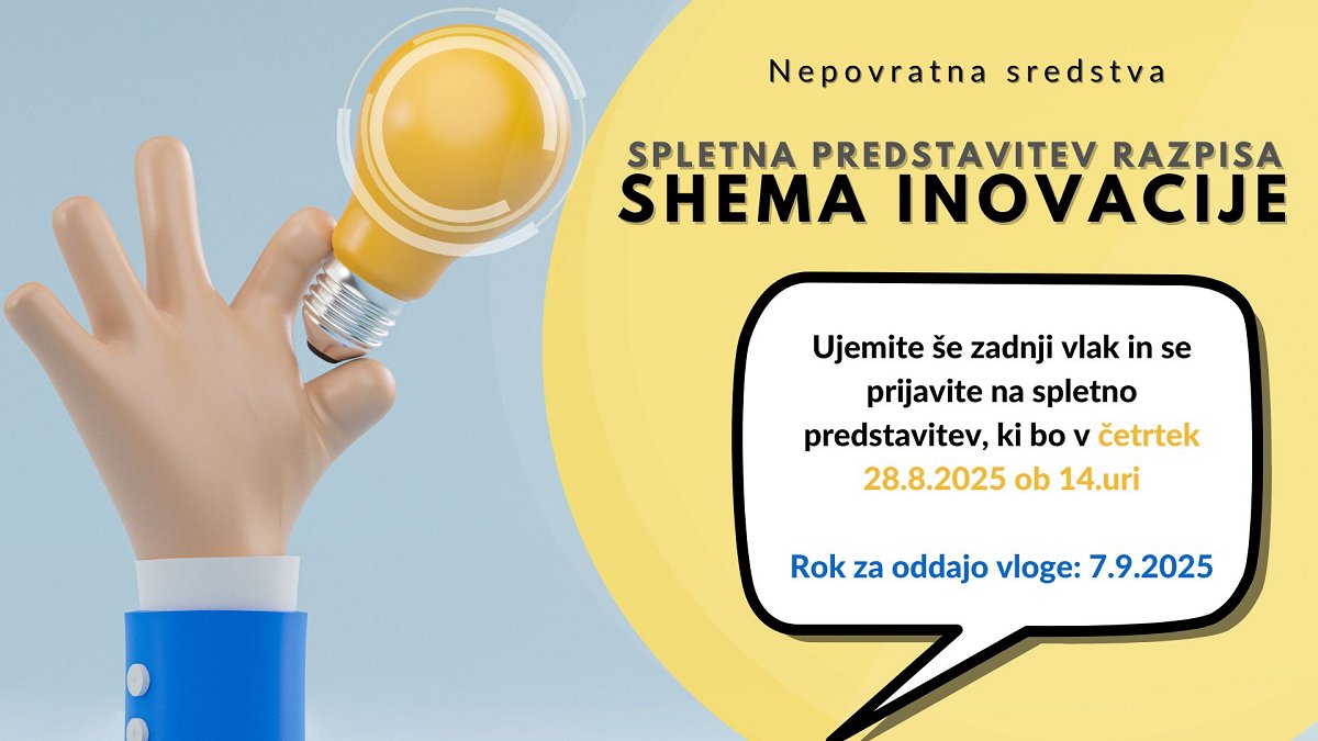 Shema Inovacije - nepovratna sredstva